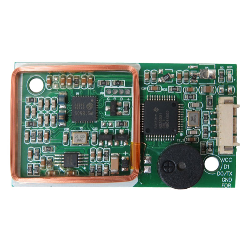13.56MHz and 125KHz frequency RFID reader module WG26 Module Dual ...