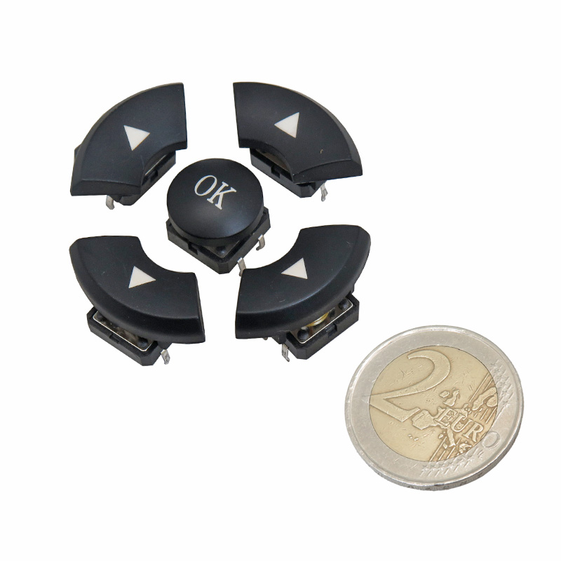 5 Way Tactile Switch for an additional fee B3F-4055 keycap 12X12 keys