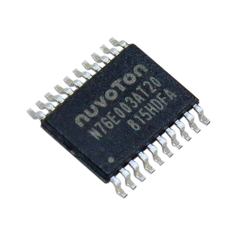 N76E003AT20 microcontroller TSSOP20 package
