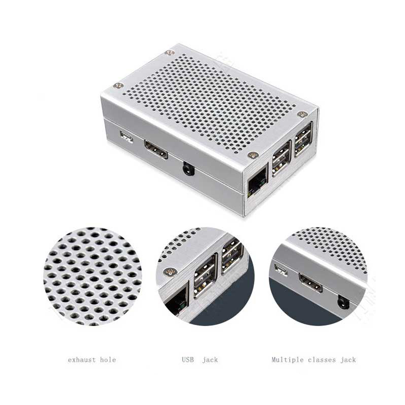 Raspberry Pi 3 metal case