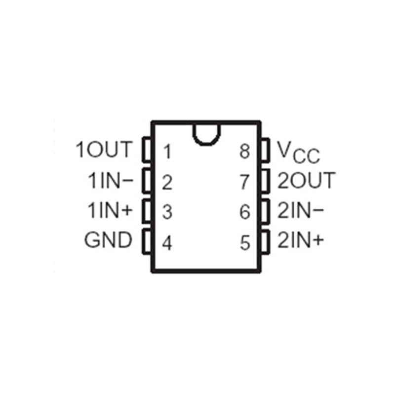 LM358 Op Amp IC SOP8 Package