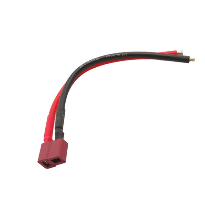 Battery connector and power supply TFemale-10CM Female T connector