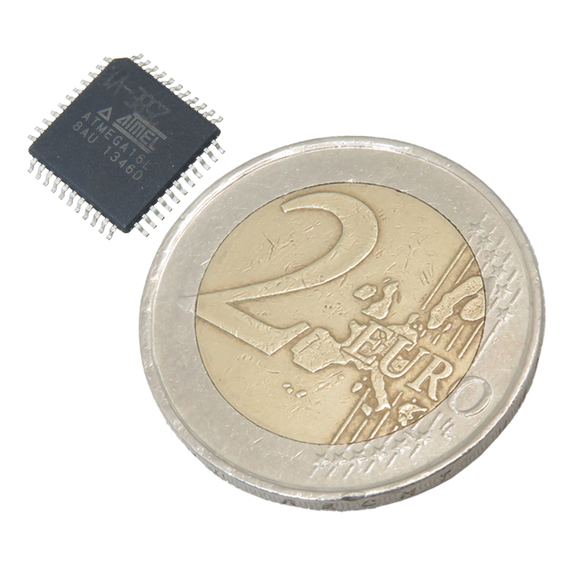 8-bit microcontroller ATMEGA16A-AU