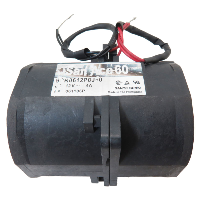 SANYODENKI Dual High-Speed 12V, 48W turbo Fan