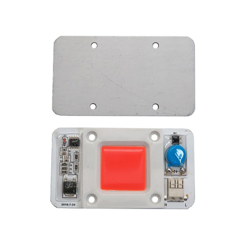 Red LED module 220V 50W 50W-F625 Plant growth LED module 50 watt red ...