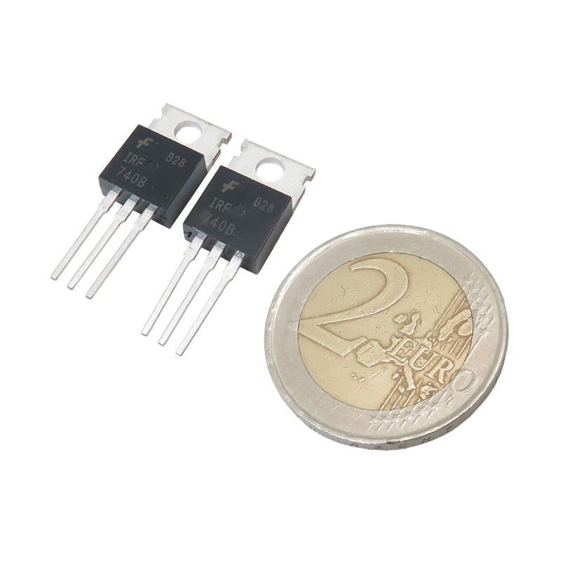 IRF740B MOSFET TO-220 package n-Type with 10A current