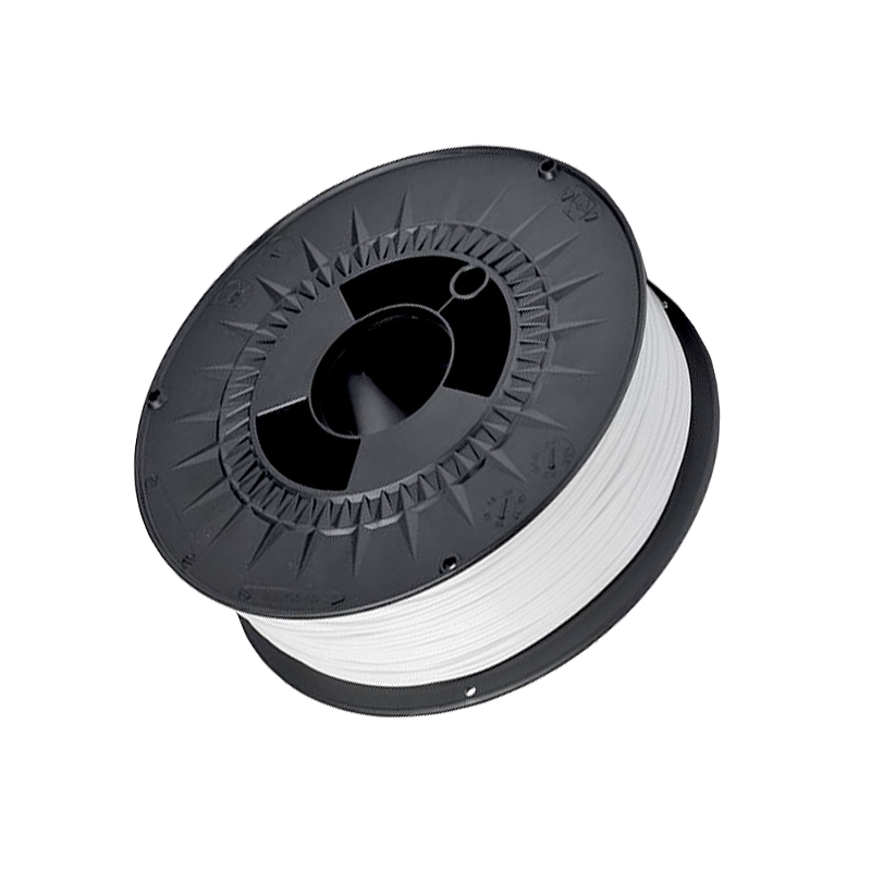 White POM (Polyoxymethylene) 3D Printing Filament, 1kg, 1.75mm
