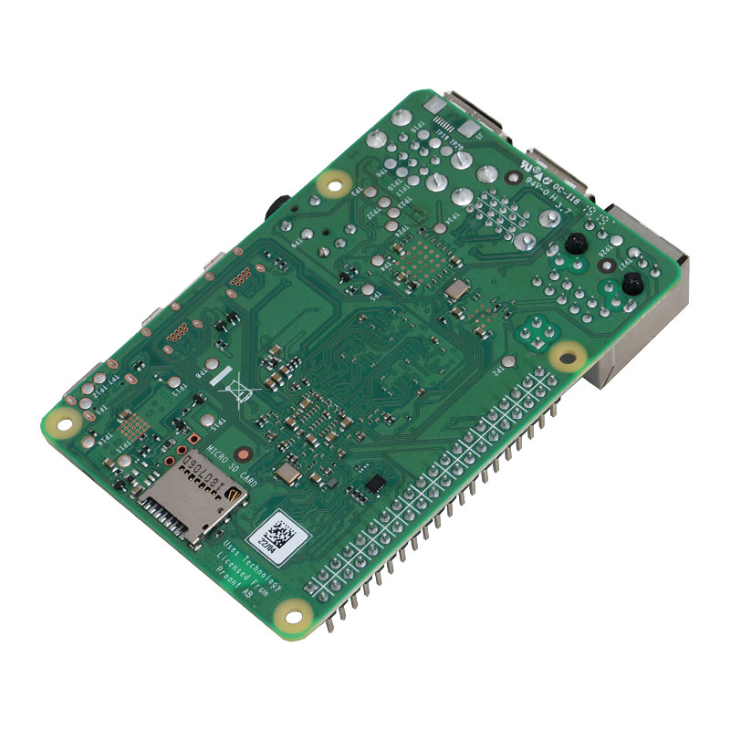 Raspberry Pi 4 Model B 64-bit quad-core board with 4GB RAM, built-in ...