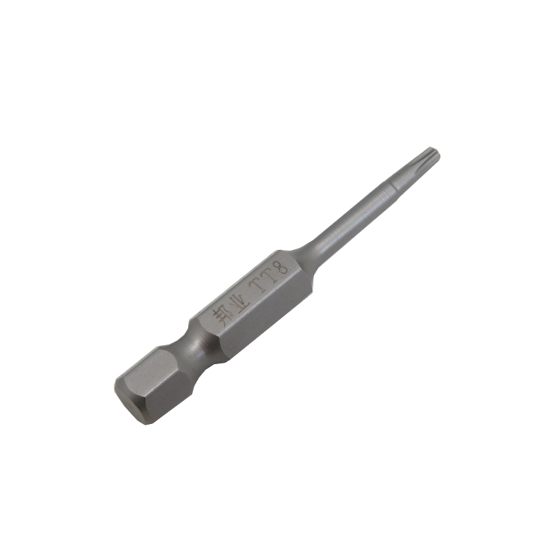 T8 screwdriver bit for cordless screwdrivers