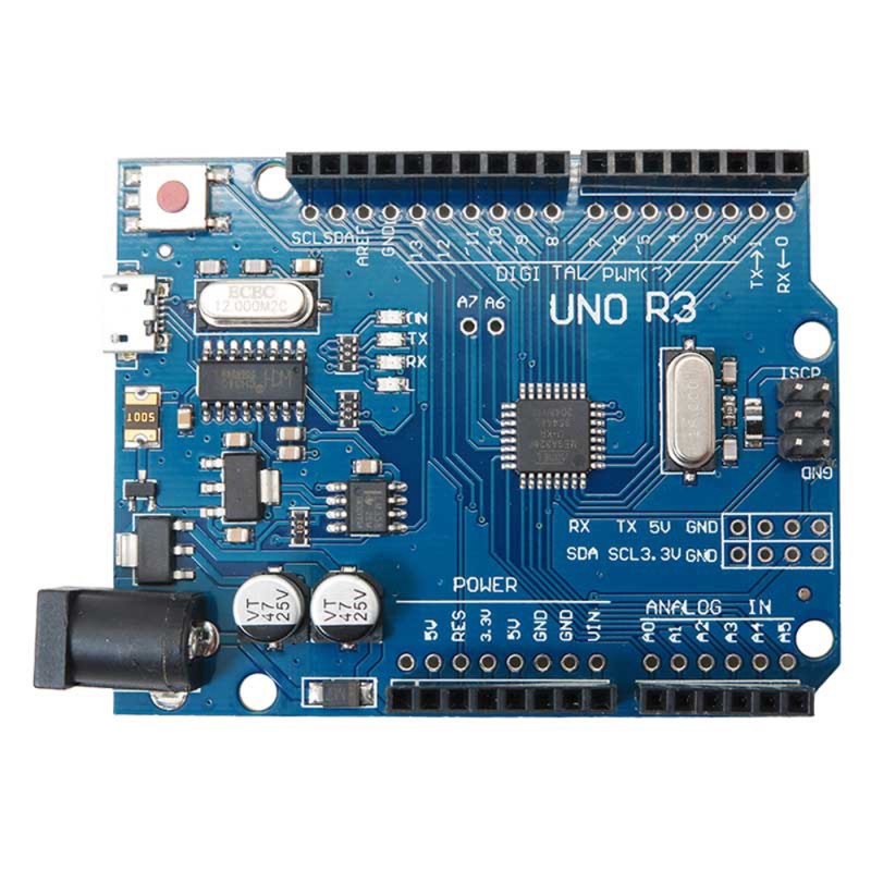 Arduino Uno Board Has Atmega328 Cpu And Ch340g Converter Chip Arduino 9007
