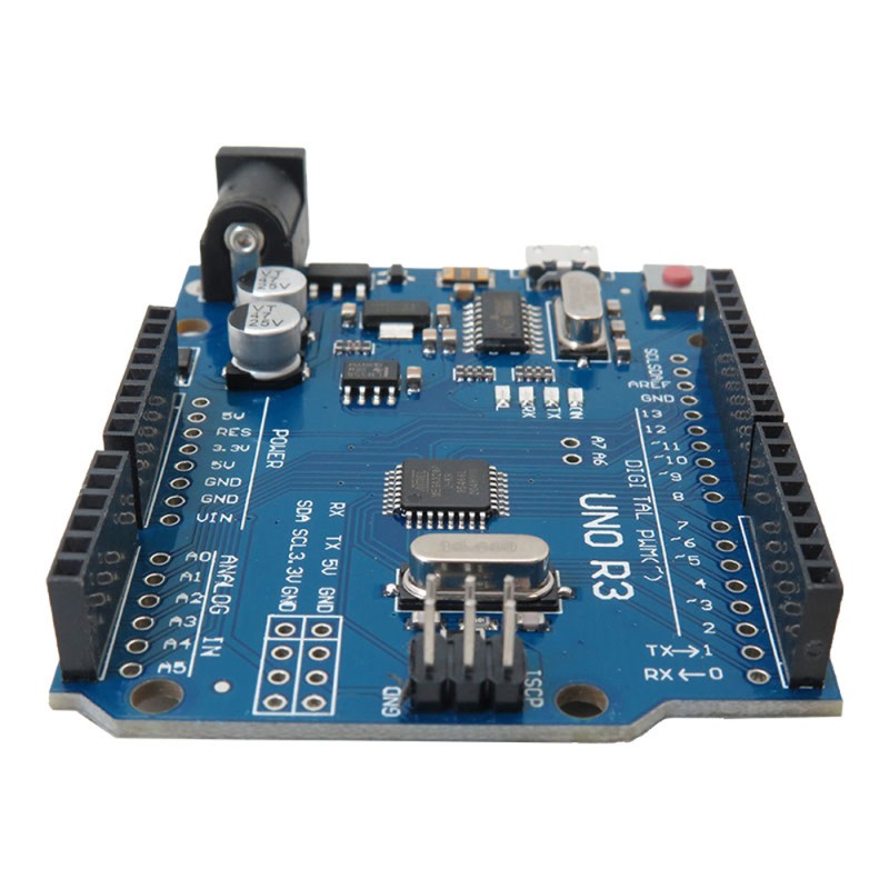 Arduino Uno Board Has Atmega328 Cpu And Ch340g Converter Chip Arduino