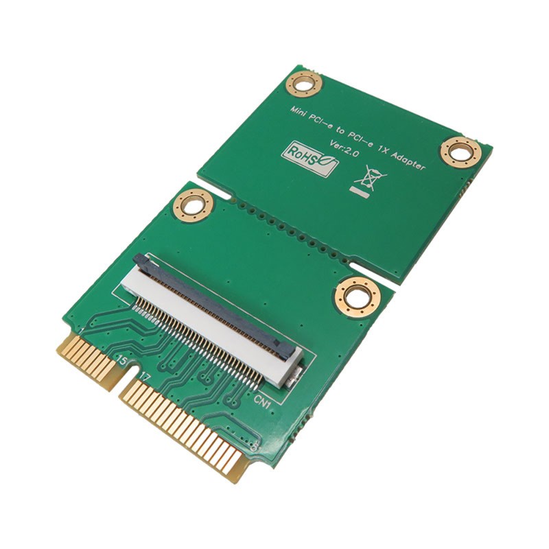PCI-E to PCI-E Express 1X adapter card Riser Graphics Mini PCI-E to PCI ...