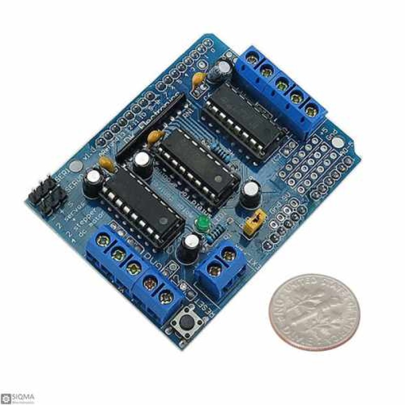 L293D 4 -Channels Arduino Motor Driver Shield [600mA]