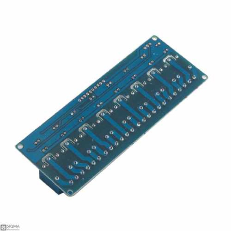 Eight Way Low Level Trigger Relay Module [5V] [10A]