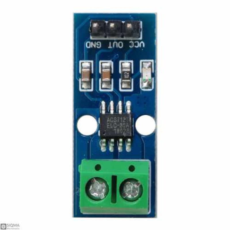 ACS712 Current Sensor Module measure 30A current, work with Arduino simply.