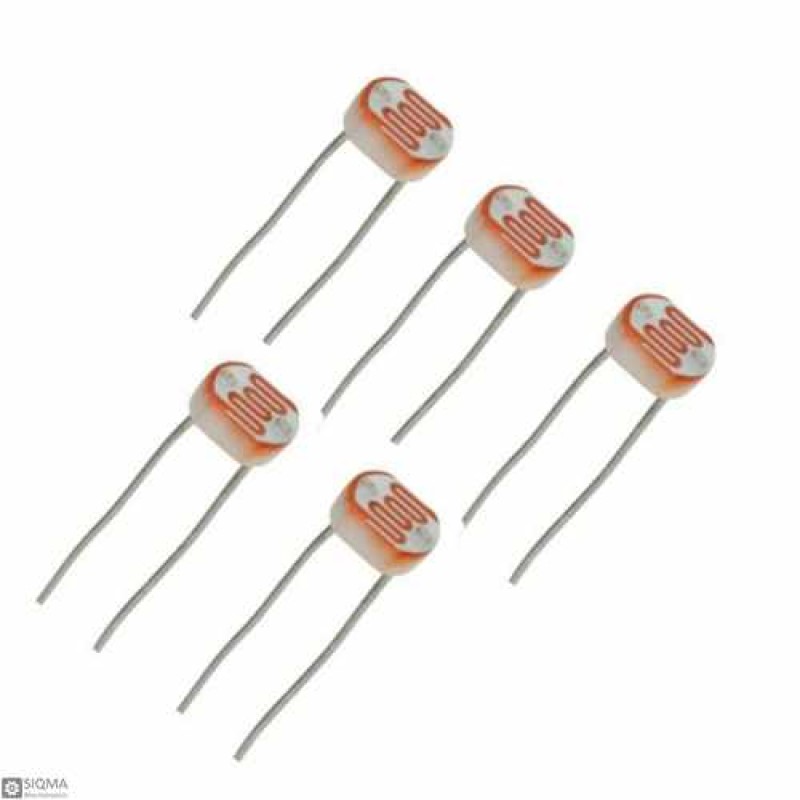 4mm CDS Photoresistor Light Dependent Resistor Sensor [ 5K-10K ]