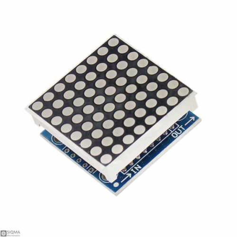 Max7219 8x8 Dot Matrix LED Display Module [ DC 4.7V~5.3V ]