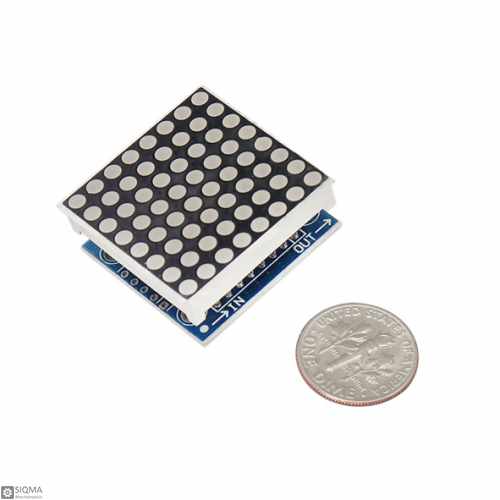 Max7219 8x8 Dot Matrix LED Display Module [ DC 4.7V~5.3V ]