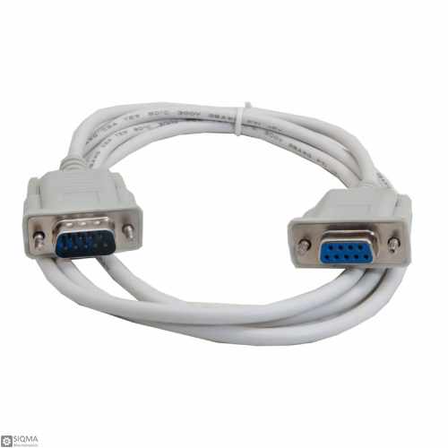 2 PCS DB9 RS232 Serial Male to Female Extension Cable [1.5m, 3m]