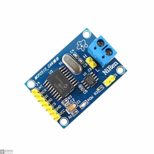MCP2515 CAN Bus with TJA1050 High Speed Receiver Module [SPI Interface]