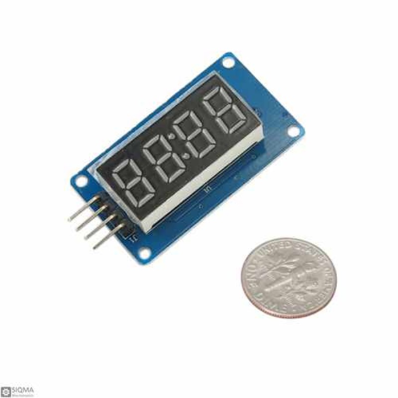 TM1637 4 Digit Digital Tube LED Display Module [ 0.36 Inch ]