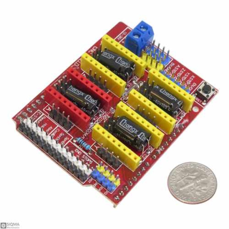 Arduino 3D Printer CNC Shield V3.0 [GRBL Compatible] [A4988 DRV8825 ...