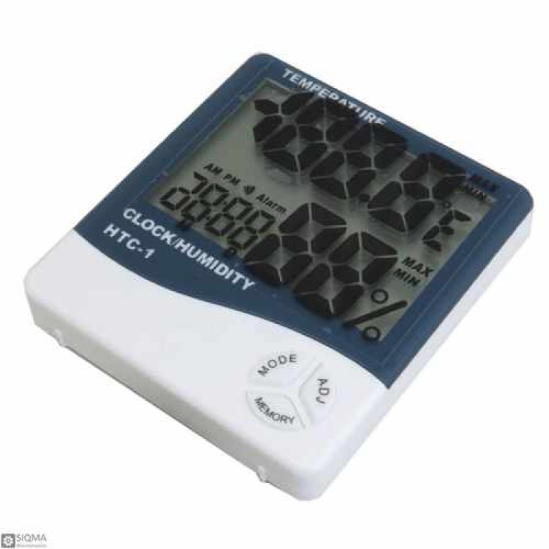 HTC-1 Digital Clock, Thermometer and Hygrometer