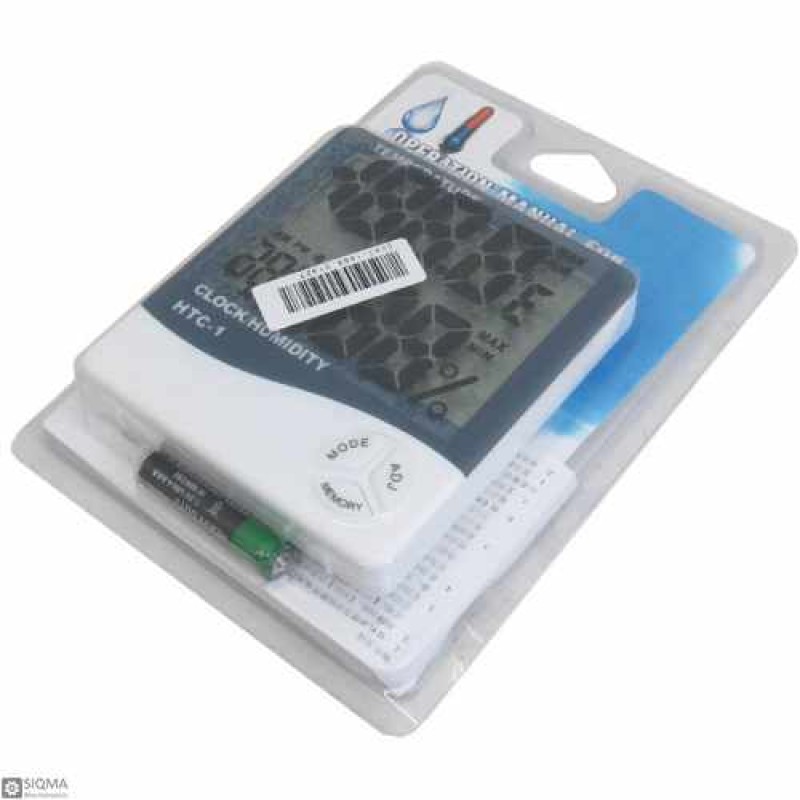 HTC-1 Digital Clock, Thermometer and Hygrometer