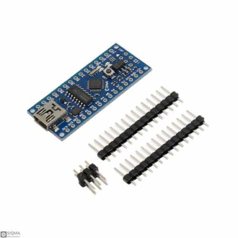 Arduino Nano With ATmega328 Microcontroller And CH340 USB Serial ...