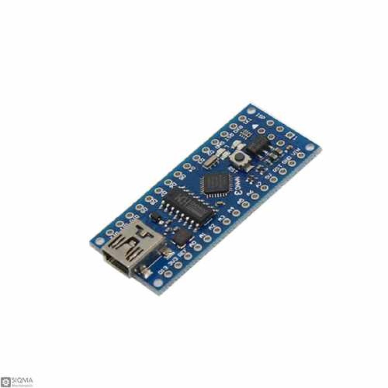 Arduino Nano With ATmega328 Microcontroller And CH340 USB Serial ...