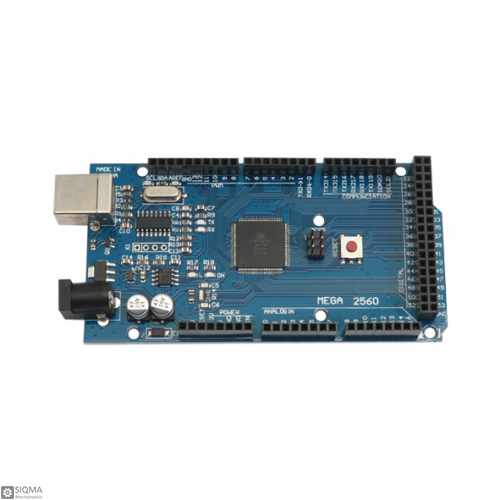 Arduino Mega 2560 Rev3 With ATmega2560 Microcontroller And CH340 USB Serial Converter [ 256 KB ...