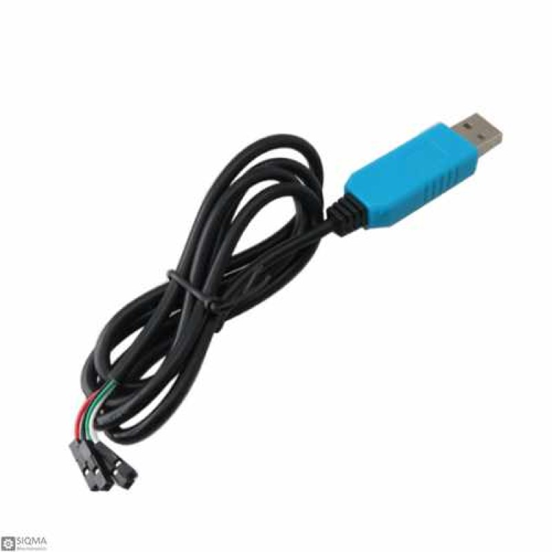 10 PCS PL2303TA USB To TTL Converter Cable [4 Pin] [5V]