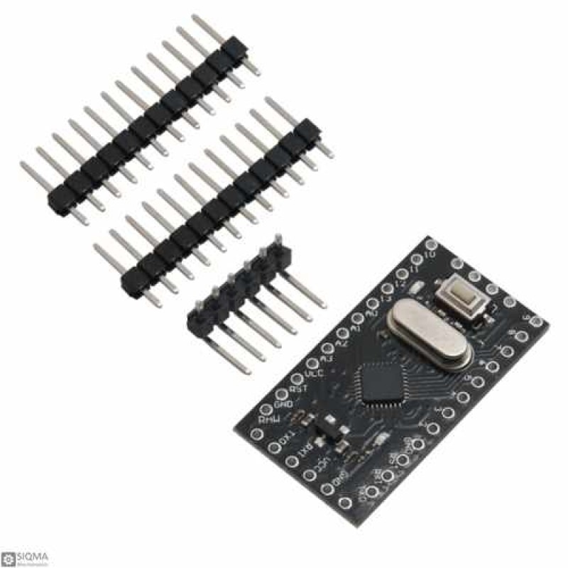 Arduino Pro Mini BTE13-010 With ATMEGA328P-MU Microcontroller [ 32KB ...