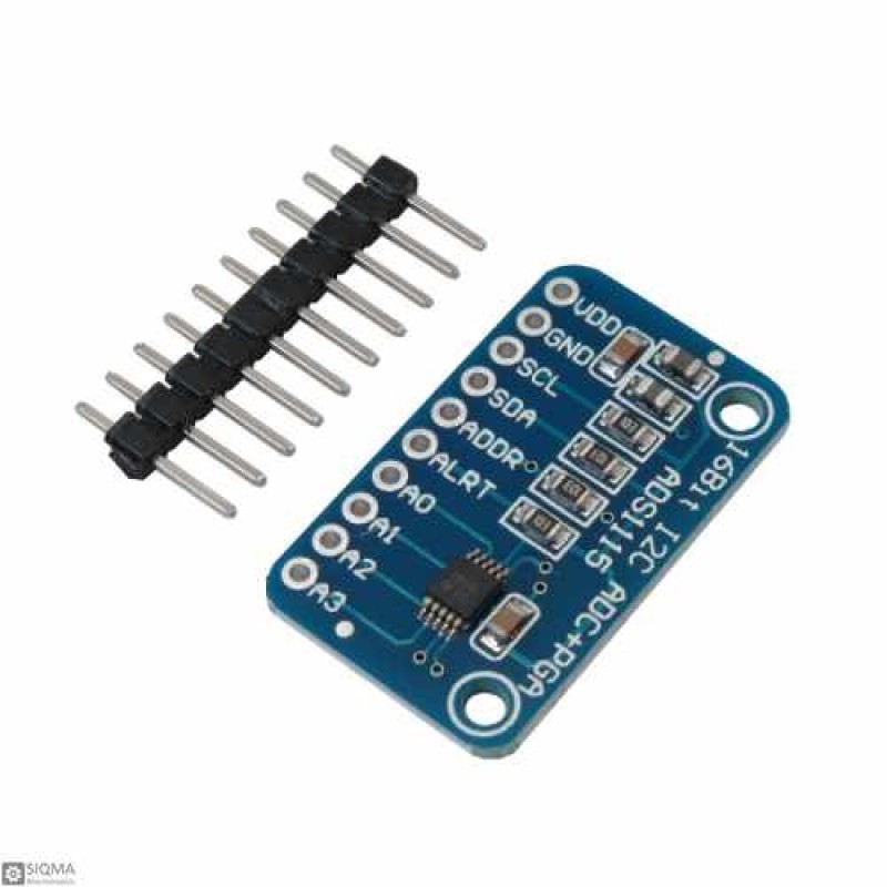 5 PCS ADS1115 4 Channel ADC Analog to Digital Converter Module [16 bit]