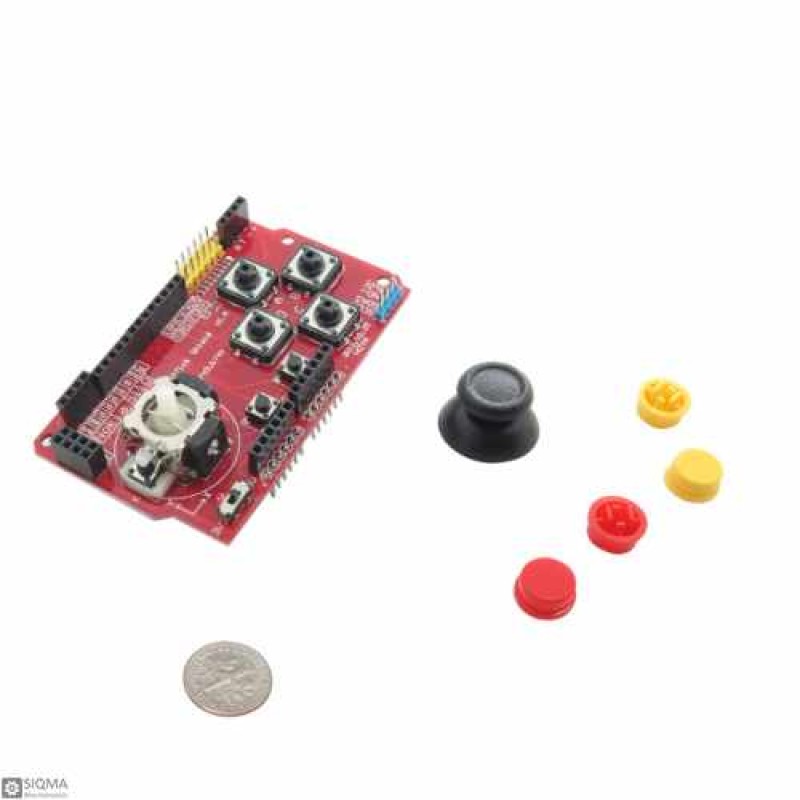 Arduino NRF24L01 Nokia 5110 Joystick Shield For RC Vehicles