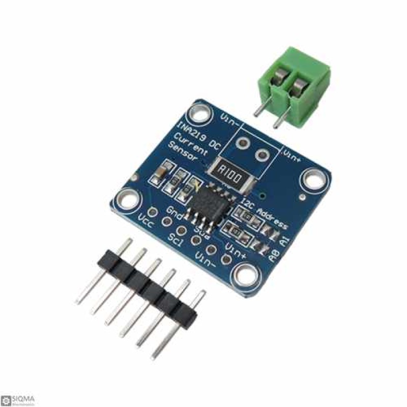 CJMCU219 INA219 ZerO Drift Bidirectional I2C Current And Power Sensor ...