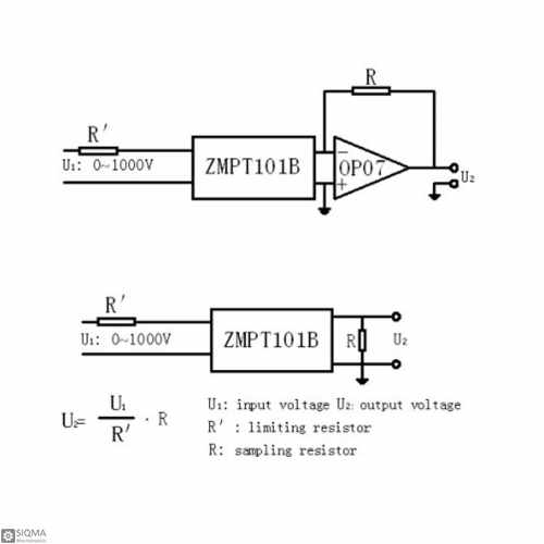 20 PCS ZMPT101B Voltage Transformer [2mA - 2mA]