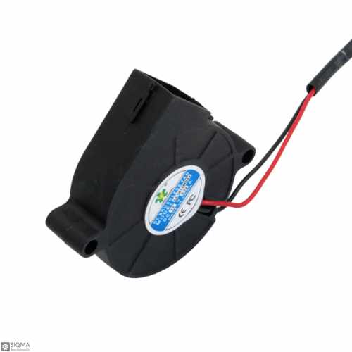 5 PCS 3D printer 12V Hotend Extruder Blower Cooling Fan [50mm x 50mm x ...