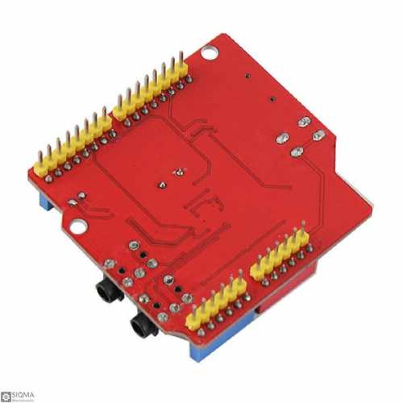 VS1053 MP3 Stereo Audio Recording Decoder Encoder Arduino Shield Board ...