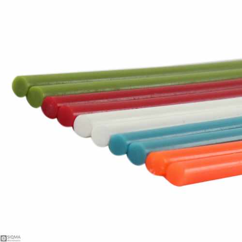 100 PCS 7mm Hot Melt Color Glue Gun Adhesive [ 25CM ]