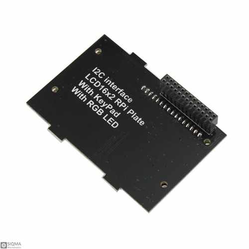 Raspberry Pi 1602 Character LCD Shield with Keypad