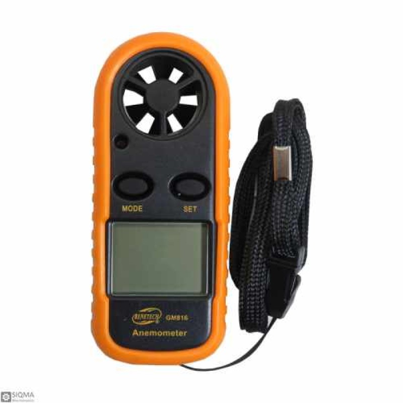 AR816 Digital Wind Speed Meter Anemometer And Thermometer