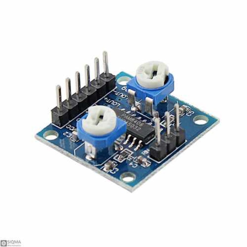 PAM8406 Dual Channel Stereo Digital Audio Amplifier Module [2x5W]