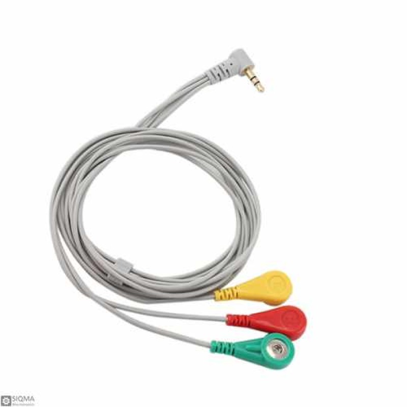 EKG EMG Arduino Shield with Cables and Electrodes