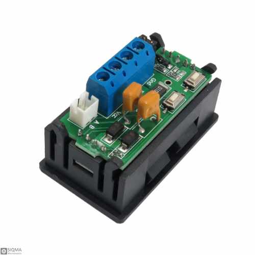 DC Voltmeter Ammeter with MODBUS Protocol [10A , 100V]