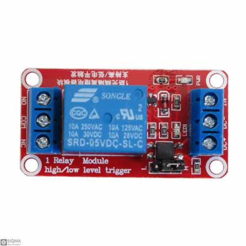 15 PCS 1 Channel Optocoupler Isolated Relay Module [10A]