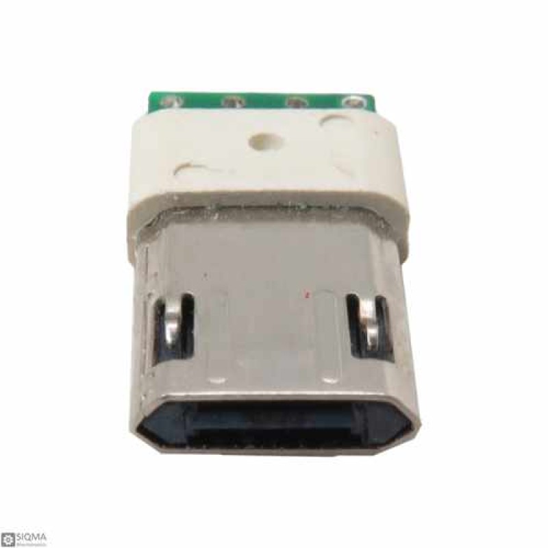 20 PCS Micro USB Male Breakout Board