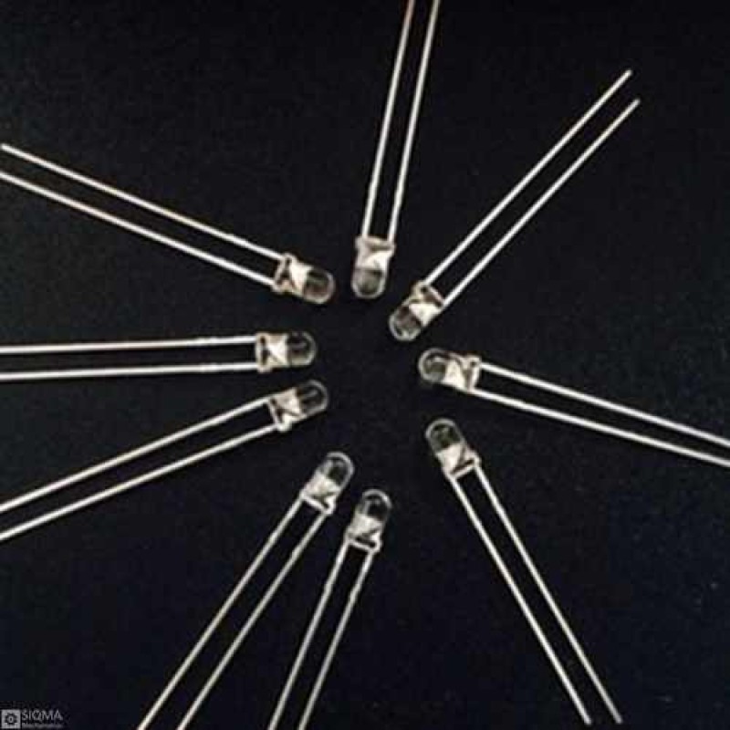 1000 PCS 5mm 2 Pin Colorful F5 RGB LED