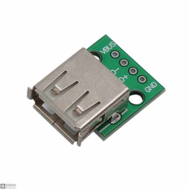 20 PCS USB 2.0 Female Breakout Board