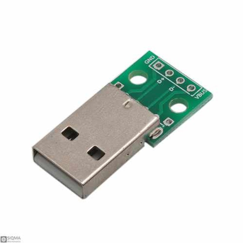 20 PCS USB Male Breakout Board